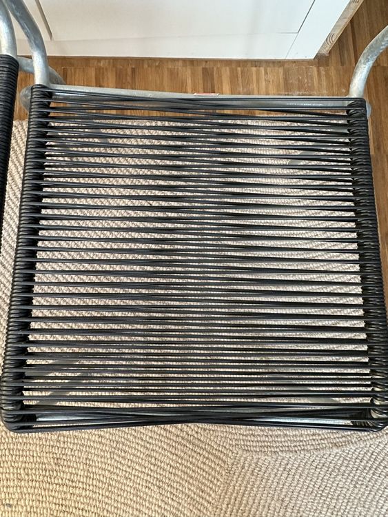 Schaffner Säntis Spaghetti Stühle Anthrazit – Top Zustand (Neu (gemäss ...
