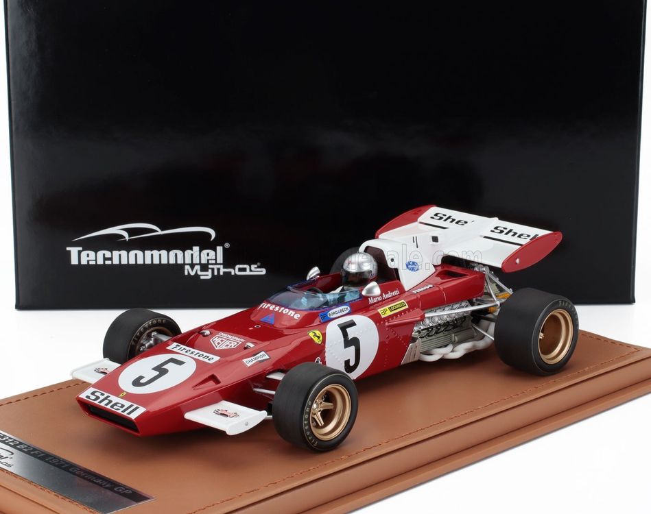 TECNOMODEL 1/18 FERRARI F1 312B2 N 5 GERMAN GP 1971 (Neu und ...