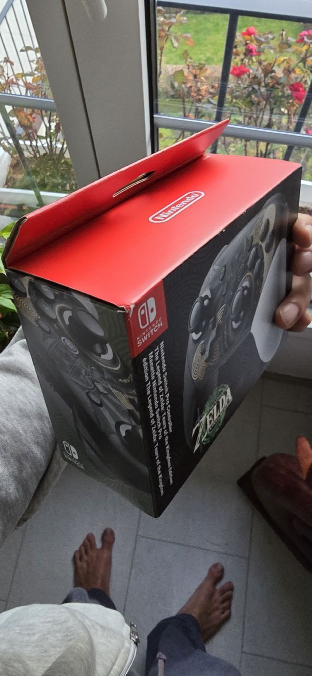 Manette Nintendo Switch Pro Zelda Tears of the Kingdom Neuve (Neu und ...
