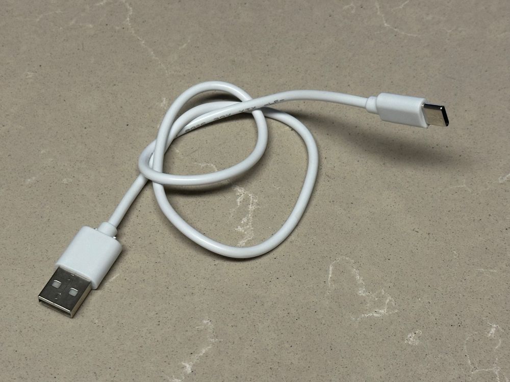 🔌🔋 80cm USB-C Kabel laden iPhone Android weiss Ladekabel (Gebraucht) in ...