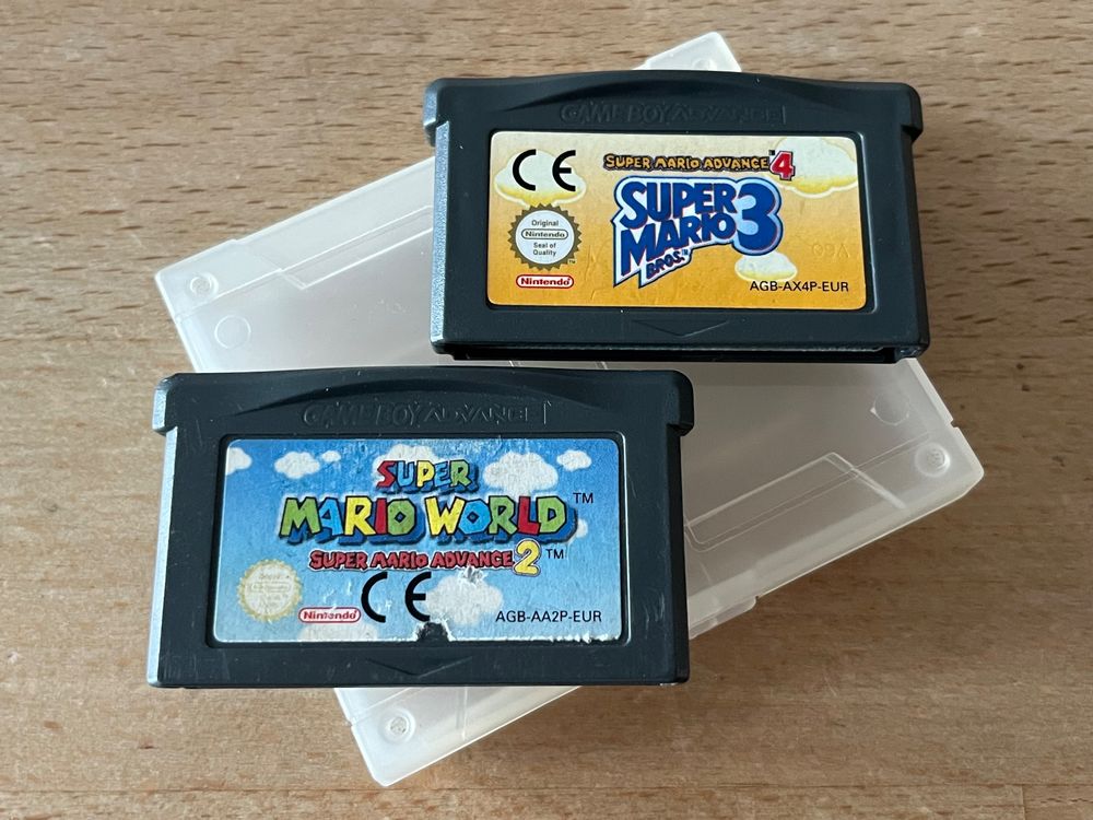 Super Mario Bros 3 + Super Mario World, Game Boy Advance GBA (Gebraucht ...