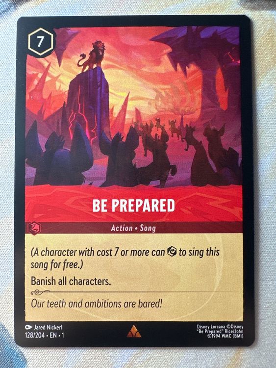 Lorcana - Be Prepared - 128/204 - EN | Kaufen auf Ricardo