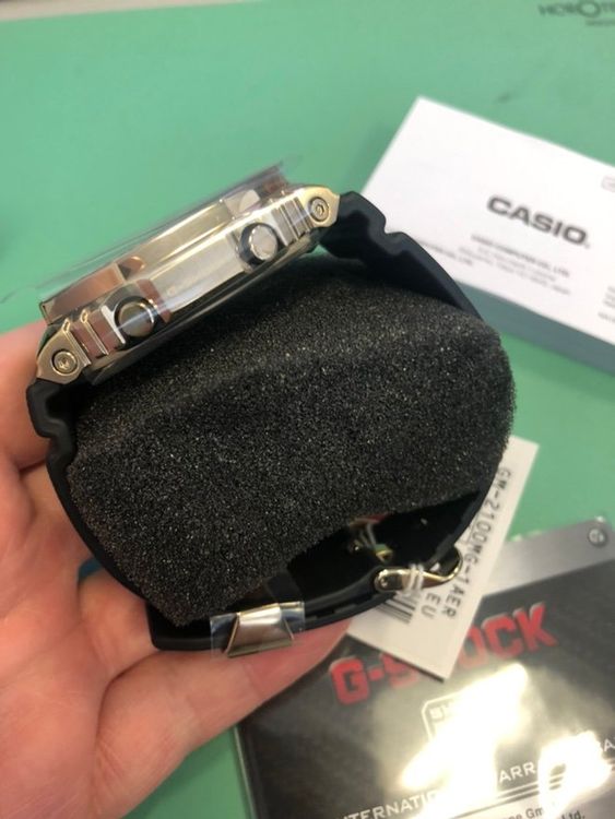 Full Set Casio G-Shock Moon Limited Edition GM-2100MG-1AER (Neu und ...