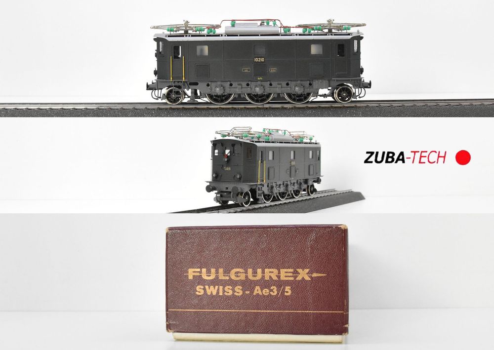 Fulgurex E-Lok Ae 3/5 10210 SBB H0 GS Analog mit OVP (Neu (gemäss ...