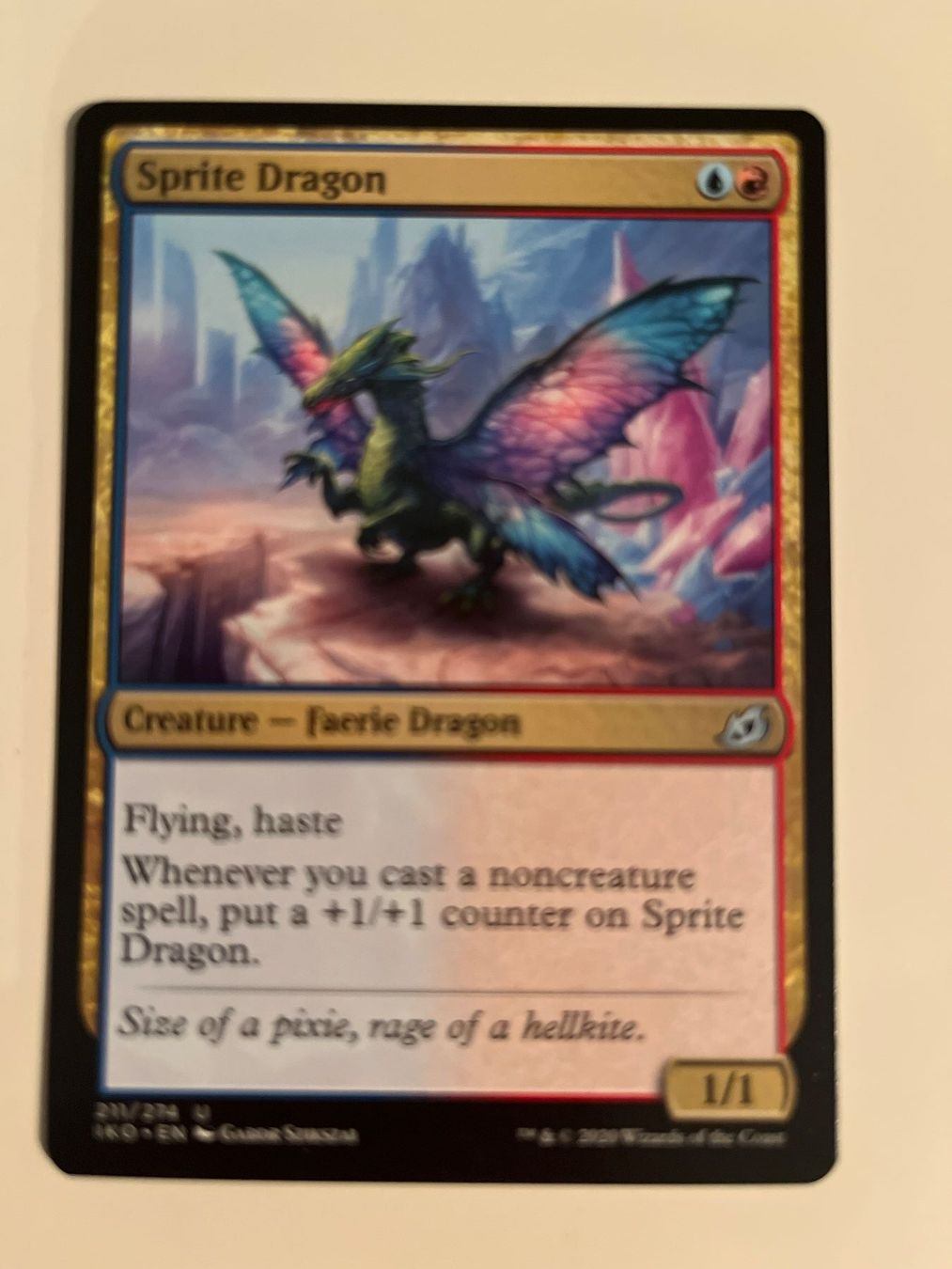 1 x Sprite Dragon - Magic: The Gathering - MtG (Gebraucht) in Kriens ...