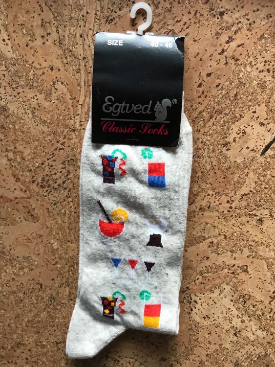 Coole Socken 🧦 mi Motiv aus Dänemark 🇩🇰-Fabrikneu (Neu und ...