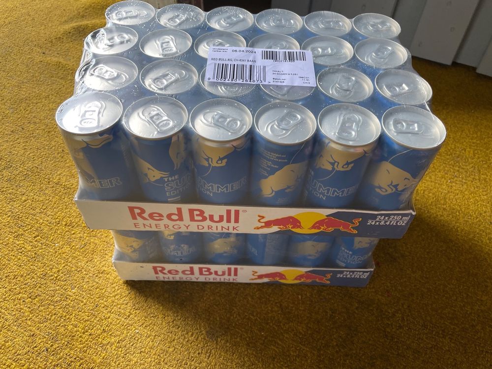 Red Bull Summer Edition (2 Kisten) (Neu und originalverpackt) in Rorbas ...