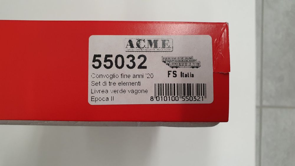 ACME 55032 und 50680 FS "Cento Porte" grün, Epoche II (Neu und ...