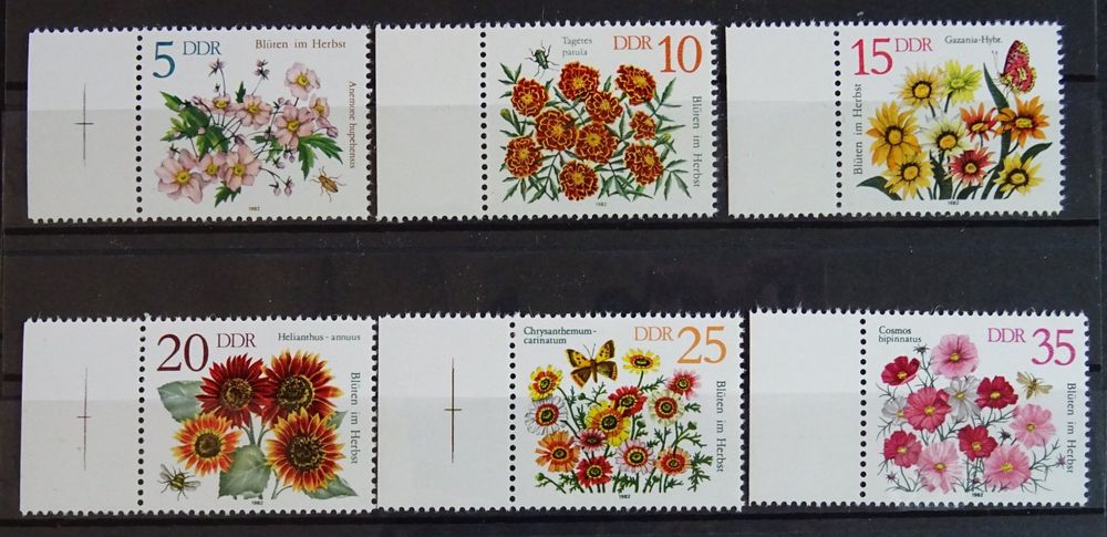 DDR 1982, Serie **postfrisch (Neu und originalverpackt) in Haslen GL für CHF 0.5 – mit Lieferung ...