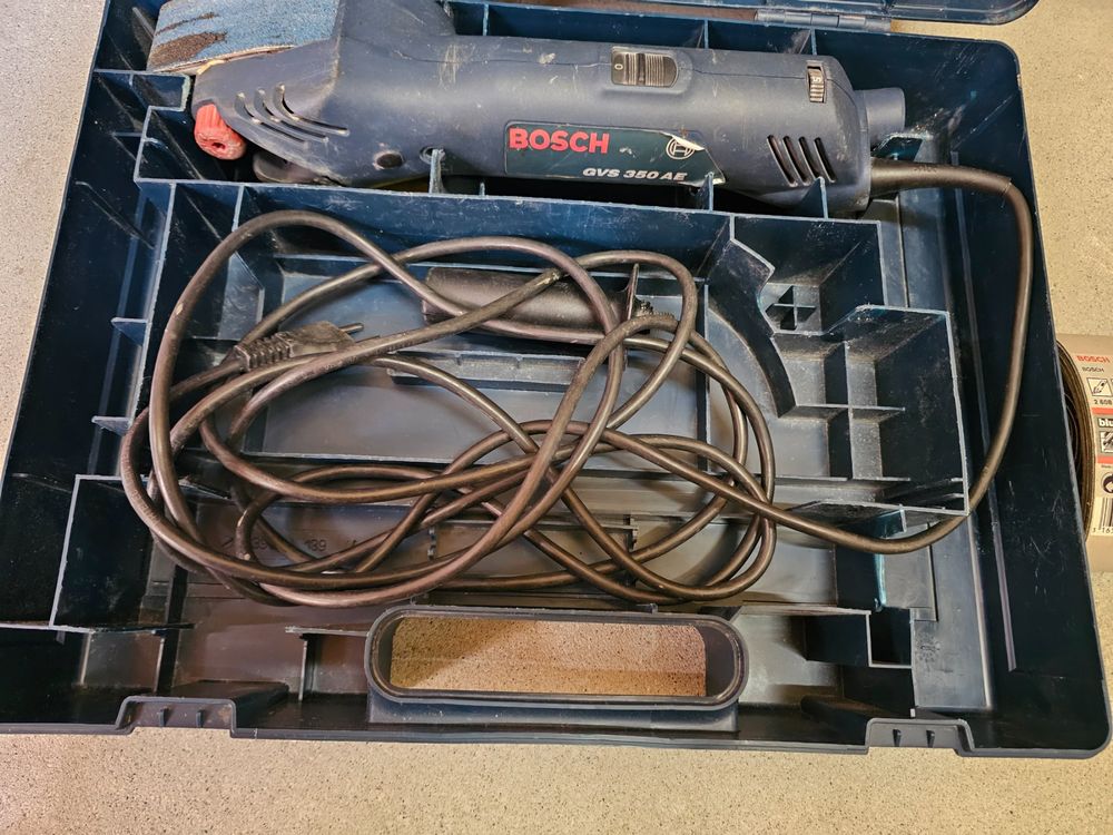 Bosch GVS 350 AE Vario Schleifer inkl. Koffer (Gebraucht) in Laufen für CHF 60 – mit Lieferung ...