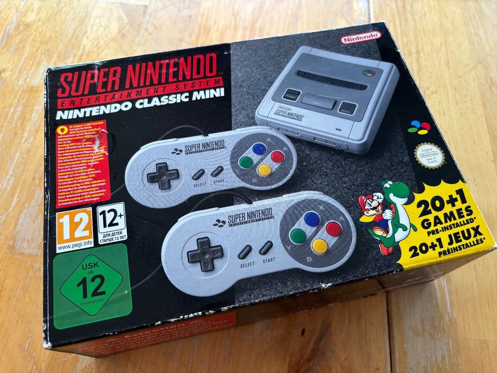 Super Nintendo Classic Mini (CIB) (Gebraucht) in Frenkendorf für CHF ...