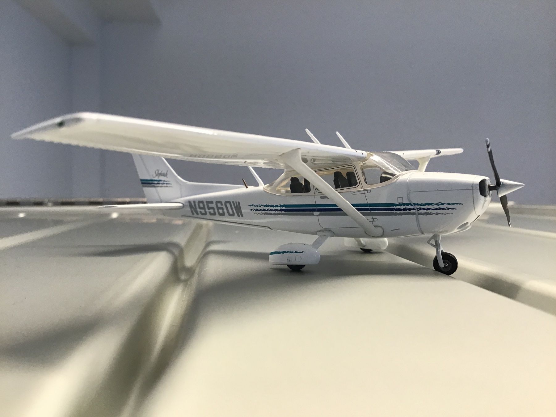 Modellflugzeug Cessna 172 Skyhawk - metall 1:72 (Gebraucht) in ...