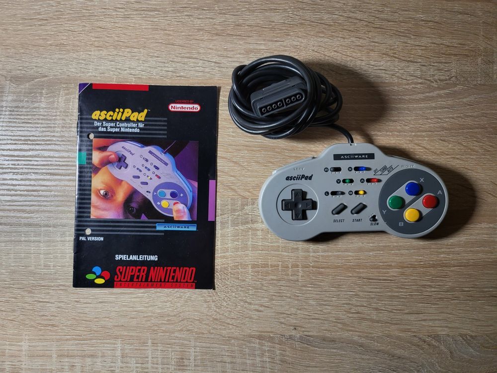SNES Controller ascii Pad (Gebraucht) in Sursee für CHF 16 – mit ...