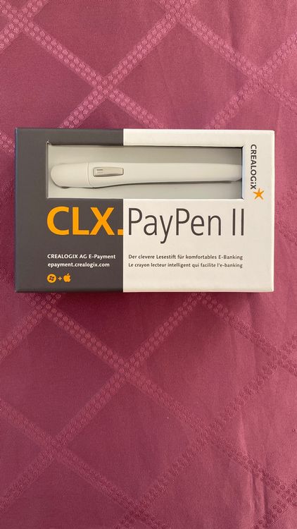 PayPen II Lesestift Text und Barcode Scanner CREALOGIX | Kaufen auf Ricardo