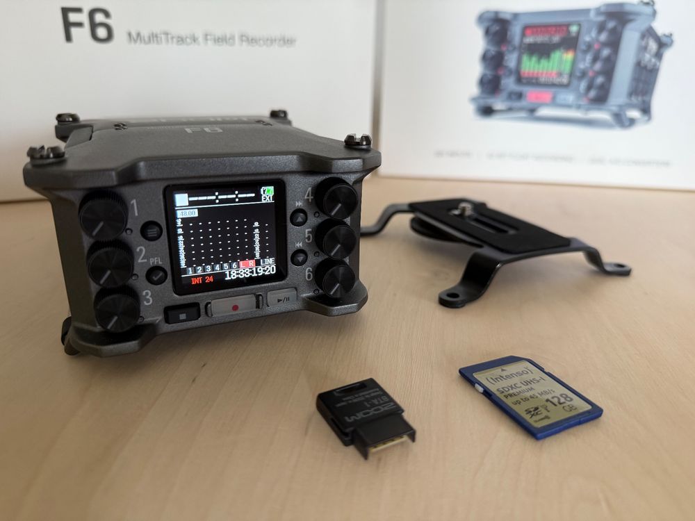Zoom F6 - Multitrack - Field Recorder +BTA-1 + Battery (Gebraucht) in ...
