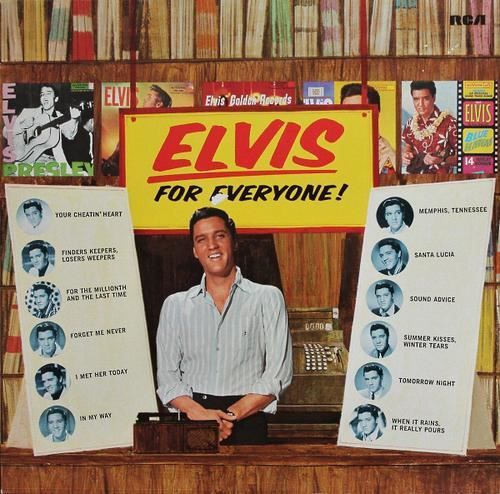 Elvis Presley - Elvis For Everyone! (LP, (Gebraucht) in für CHF 1 – mit ...