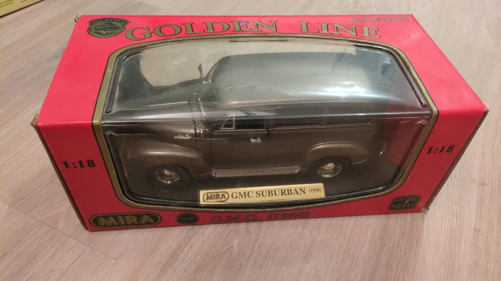 GMC Suburban Modell 1950 – Mira 1:18 Vintage (Nuovo e nell'imballaggio ...