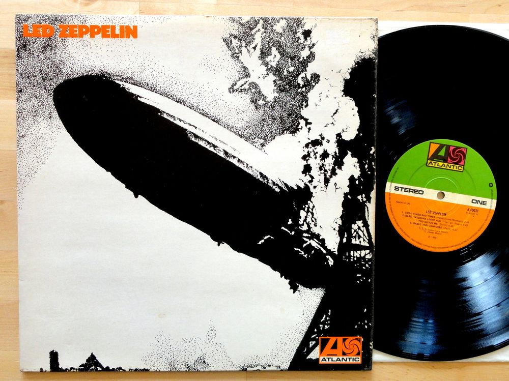 LP LED ZEPPELIN same ATLANTIC UK 1969 neuwertig | Kaufen auf Ricardo