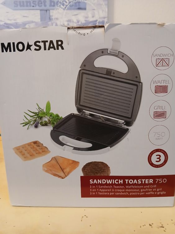 Sandwich Toaster 750 Mio Star (Neu und originalverpackt) in Uster für ...