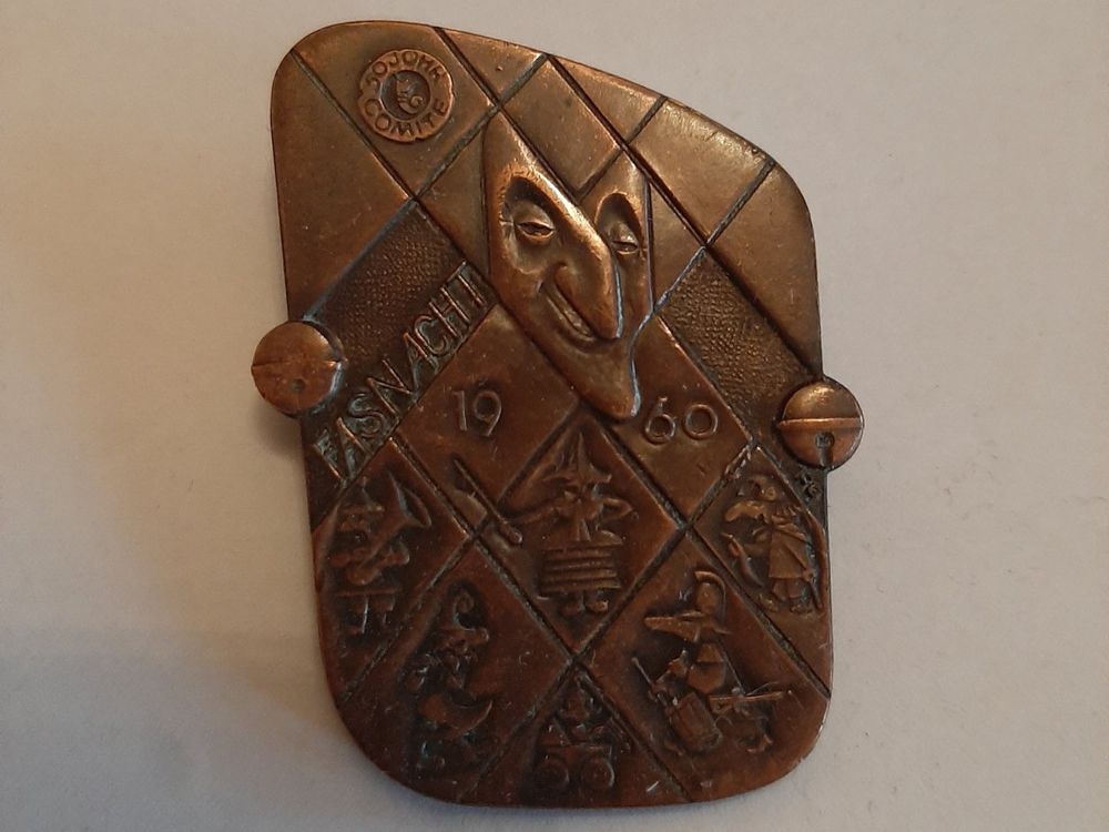 1960 (K) d'r Ueli fyrt - Basler Fasnachtsplakette (Gebraucht) in ...