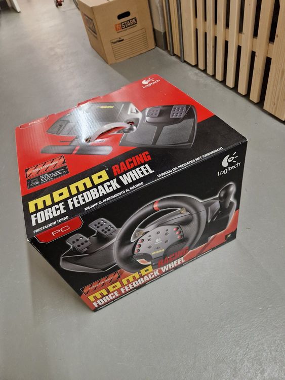 MOMO Racing force feedback wheel for PC driving simulators | Kaufen auf ...