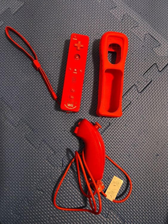 original Wii Controller mit Motion plus inside und Nunchuck (Gebraucht ...