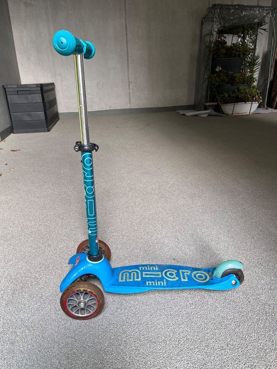 Mini Micro Scooter türkis (Gebraucht) in Brugg AG für CHF 1 – nur Abholung auf Ricardo kaufen