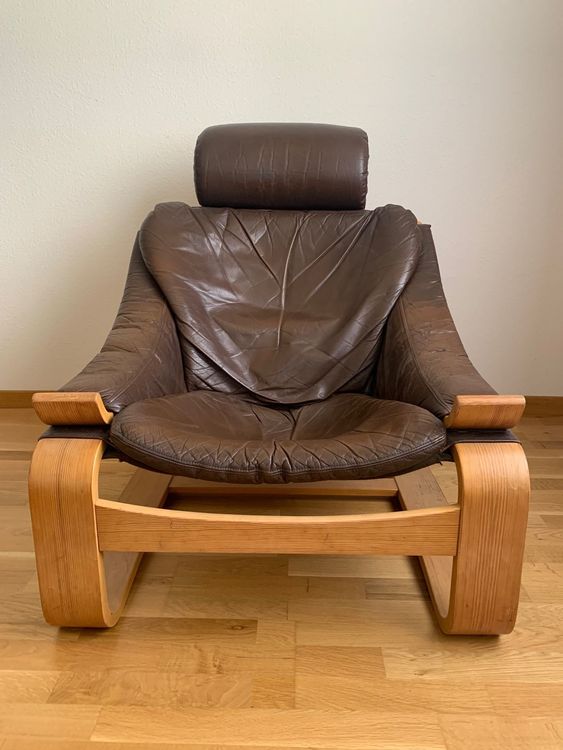 3 Kroken Sessel von Åke Fribyter für Nelo + 1 Fusshocker | Kaufen auf Ricardo