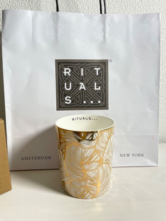 Rituals Signature Collection Luxury Kerzenhalter vergoldet (Neu und originalverpackt) in Gossau ...