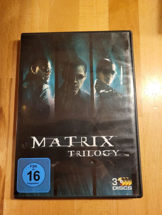 Matrix Trilogie - 3 DVDs (Gebraucht) in Ettiswil für CHF 6 – mit ...