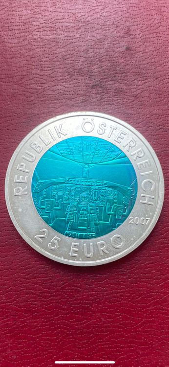 Österreich 25 Euro 2007 KAT. Preis 210.- Euro (Gebraucht) in Breganzona ...