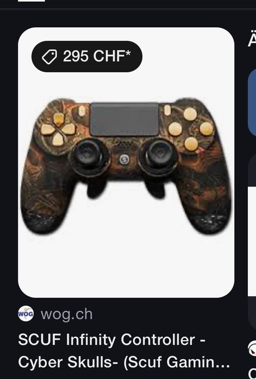 SCUF Infinity 4PS Pro Cyber Skulls Controller (Neu (gemäss Beschreibung)) in Lyss für CHF 80 ...