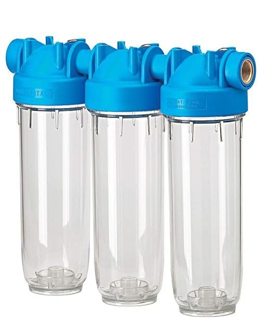DP 10 Trio 1 Inch Triple Filter Housing Home Water Filter (Neuf avec ...