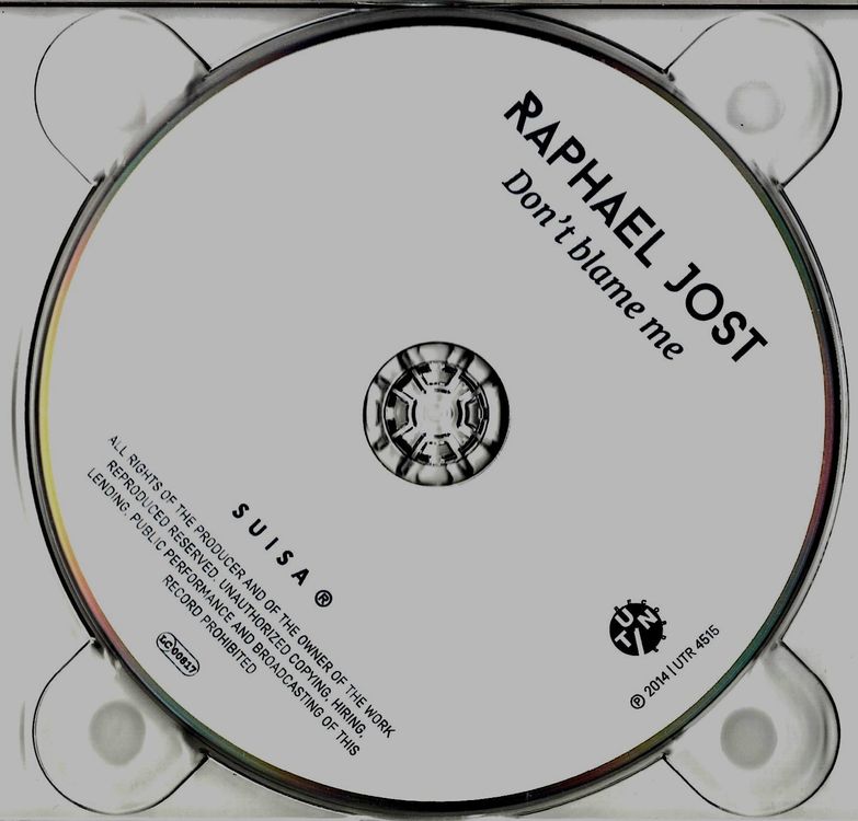 Raphael Jost DON'T BLAME ME Contemporary Jazz CH CD signiert (Gebraucht) in Kandergrund für CHF ...