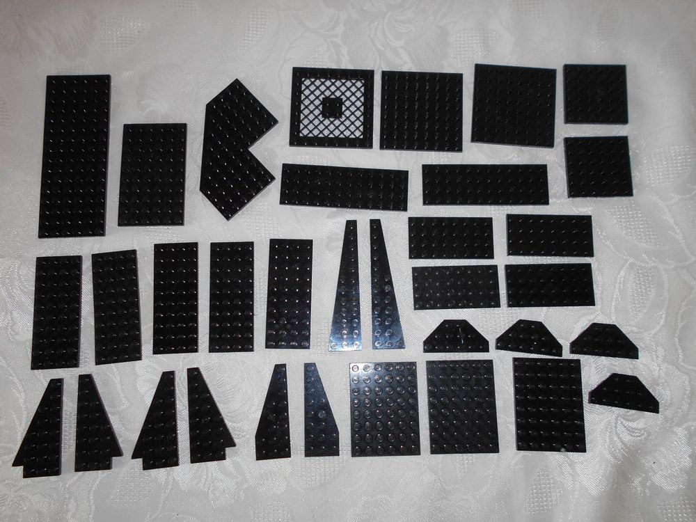 schwarze Lego Platten, teilweise ungereinigt ( Set 306 ) | Kaufen auf ...
