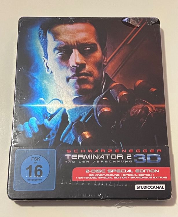 Terminator 2 - 3D + 2D Extended Special Edition Steelbook | Kaufen auf ...