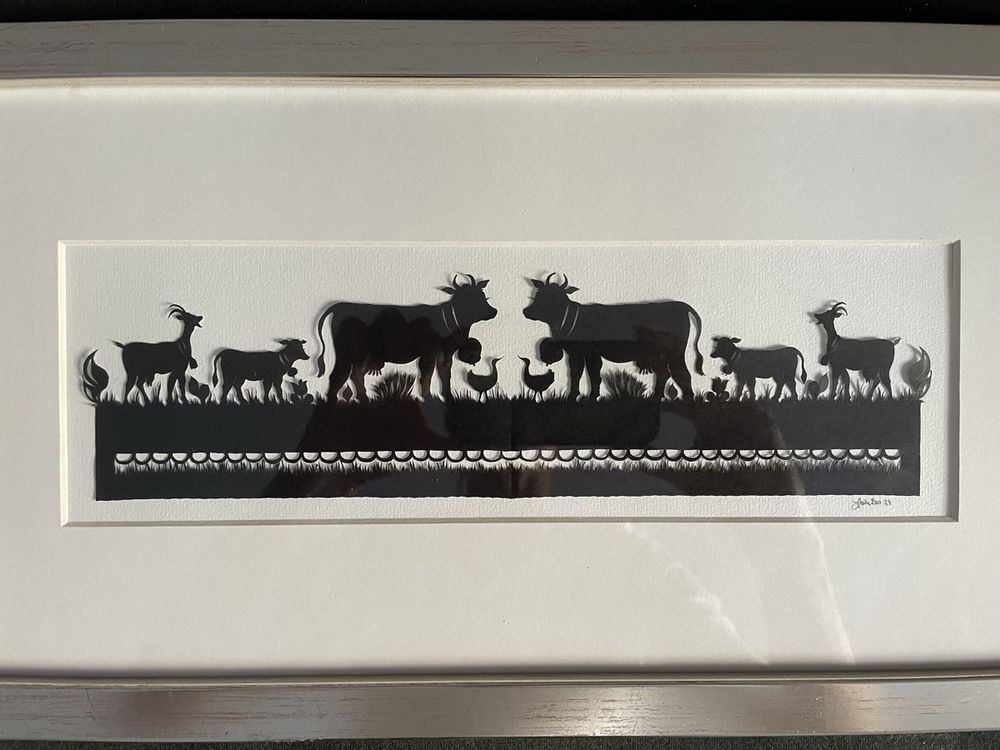 Scherenschnitt (Neu (gemäss Beschreibung)) in Konolfingen für CHF 95 – mit Lieferung auf Ricardo ...