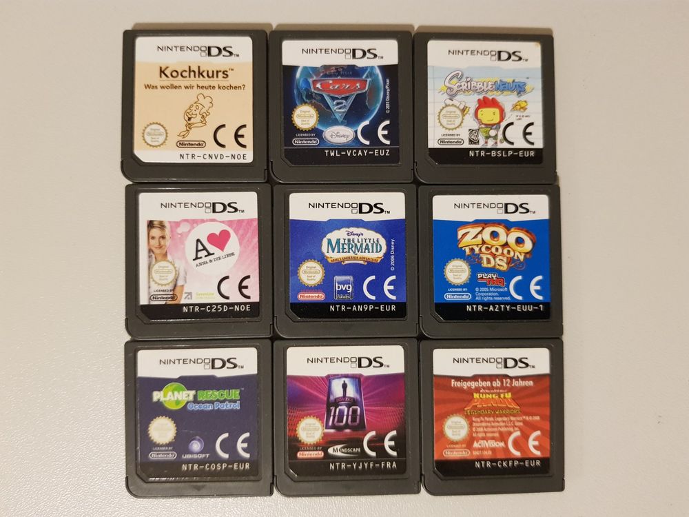 9x Nintendo DS Spiel (Gebraucht) in Münchenstein für CHF 14 – mit ...