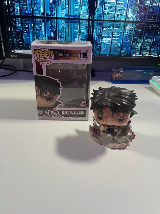 Funko Pop! Attack on Titan Battle Levi Special Edition 1169 | Kaufen auf Ricardo