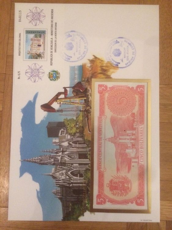 Banknotenbrief Venezuela (Neu und originalverpackt) in Muralto für CHF 3.95 – mit Lieferung auf ...