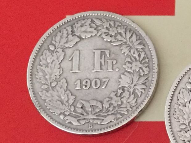1 Franken 1907 - TRIO, nur 0,8 Mio! (Gebraucht) in Elsau für CHF 17 ...