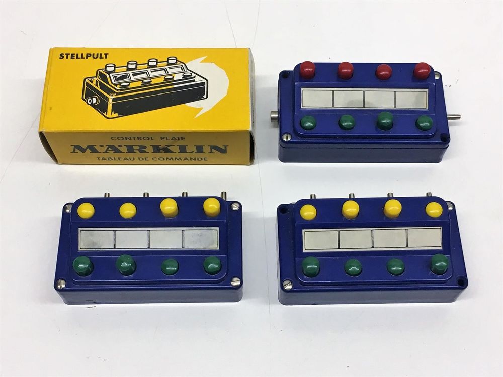 märklin 7072/7211: 3 Schalt- Stellpulte | Kaufen auf Ricardo
