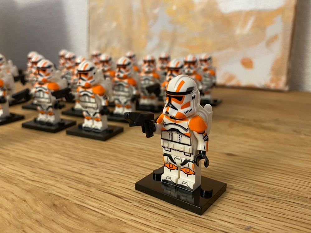 21 Figuren | Star Wars | Trooper Orange | Clone für Lego (Neu und ...