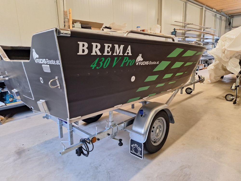 NEU - Aluboot BREMA 430 V-PRO Angelboot Alu Fischerboot Boot (Neu und ...