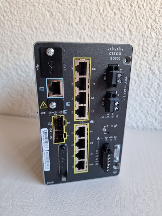 Cisco IE-3300-8T2S-E Neu! Garantie! (Neu (gemäss Beschreibung)) in ...