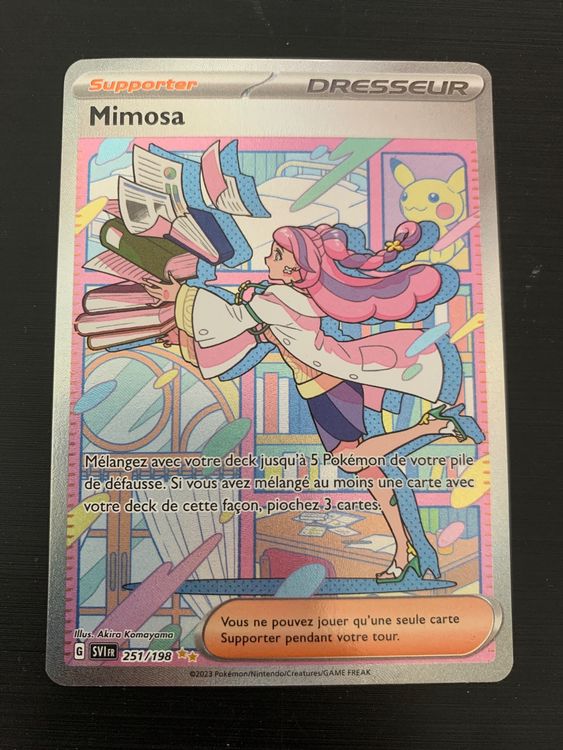 Mimosa sv1fr 251/198 carte Pokémon (Neu (gemäss Beschreibung)) in La ...