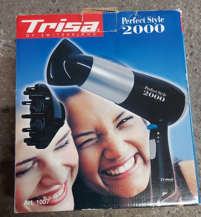 Neuer Trisa Perfect Style 2000 Haarföhn (Neu und originalverpackt) in ...