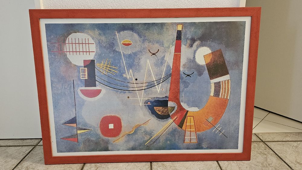 Wassily Kandinsky Bild im Rahmen - Top Zustand! (Gebraucht) in Dürnten für CHF 5 – nur Abholung ...