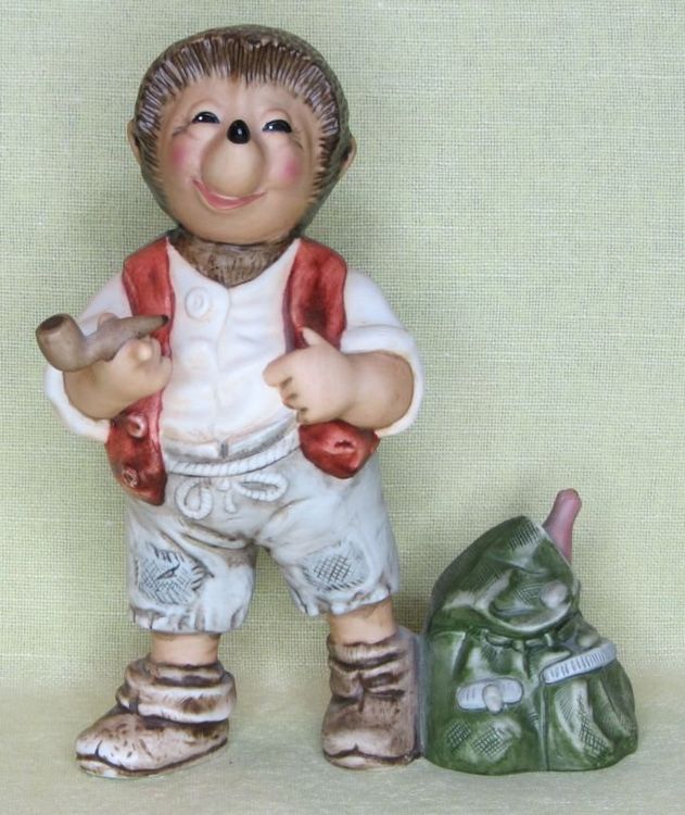 Goebel - Mecki mit Rucksack - Porzellan (Gebraucht) in Zürich für CHF ...