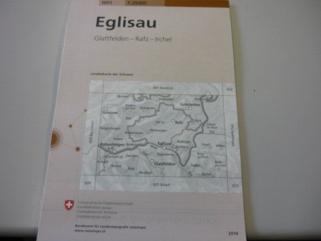 Wanderkarte Landkarte Wandern 1:25000 Eglisau | Kaufen auf Ricardo